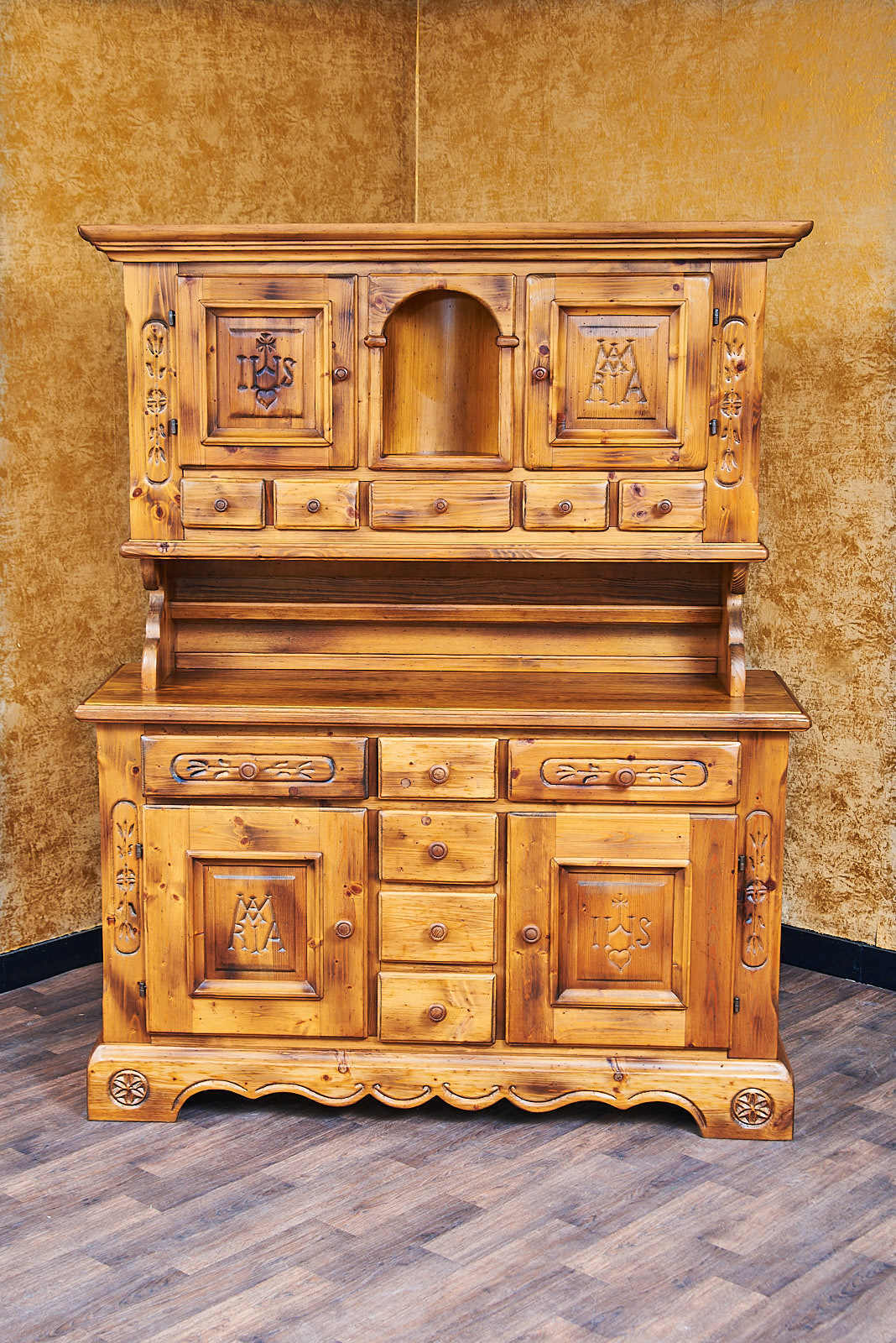 Voglauer Buffetschrank Natur Antik | Anno 1600 - Alpenland Möbel