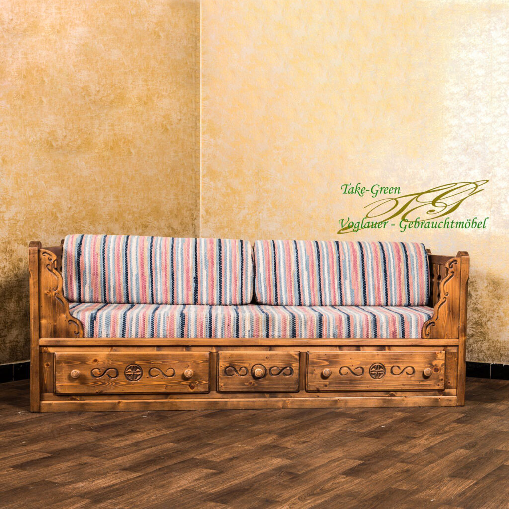 Voglauer Anno 1600 Bauernliege Landhaus Sofa Couch Tages Bett ...